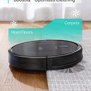 eufy BoostIQ RoboVac 11S MAX, Robot Vacuum Cleaner, Super-Thin, 2000Pa Super-Strong Suction, Quiet, Self-Charging Robotic Vacuum Cleaner, Cleans Hard Floors to Medium-Pile Carpets, Black