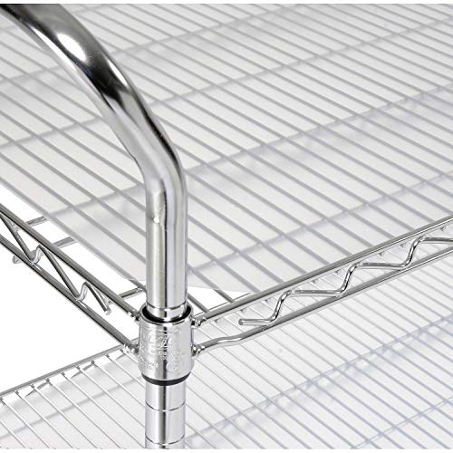 Nexel"Translucent Shelf Mat, 18""W x 36""L", Clear