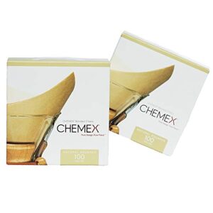 Chemex Filter - Natural Square - 100 CT - 2 Pack