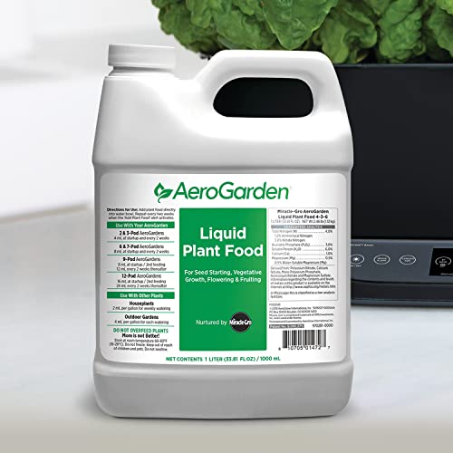 AeroGarden Liquid Nutrients (1 Liter)