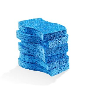 Scotch-Brite Scrub Dots Non-Scratch Scrub Sponge, Rinses Clean, For Washing Dishes and Cleaning Kitchen, 6 Scrub Sponges