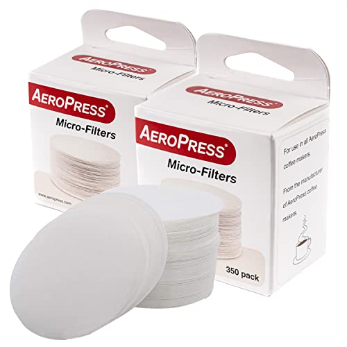 AeroPress Replacement Filter Pack - Microfilters For AeroPress Coffee And Espresso Maker - 2 Pack (700 count)