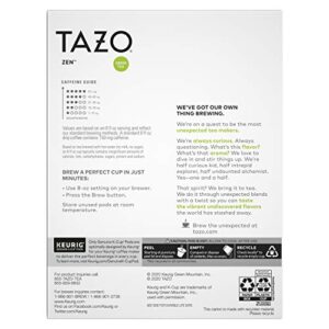 TAZO Tea K-Cups, Green Tea Zen, 22 Pods