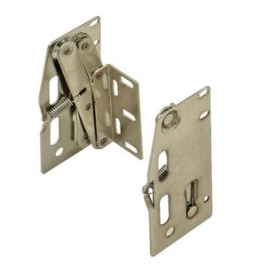 Hafele 545.29.990 Hinge Set for Sink Front Tip Out Trays, Steel