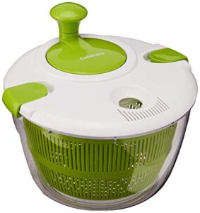 cuisinart ctg-00-sas 5-quart salad spinner, white