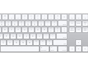 Apple Magic Keyboard with Numeric Keypad (Wireless, Rechargable) - US English - Silver