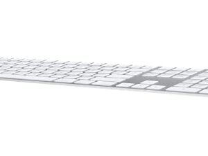 Apple Magic Keyboard with Numeric Keypad (Wireless, Rechargable) - US English - Silver