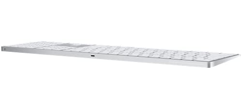 Apple Magic Keyboard with Numeric Keypad (Wireless, Rechargable) - US English - Silver