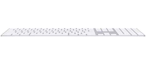 Apple Magic Keyboard with Numeric Keypad (Wireless, Rechargable) - US English - Silver