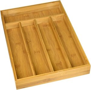 culinary edge cutlery tray-14.5″ x 10″, 14.5″ x 10″, bamboo