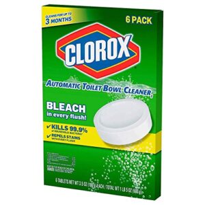 Clorox Automatic Toilet Bowl Cleaner Tablet - 3.5 Ounce, 6 Pack