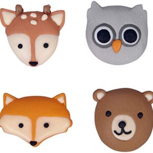 Food Items Icing Decorations, Camping Adventures-Woodland Animals