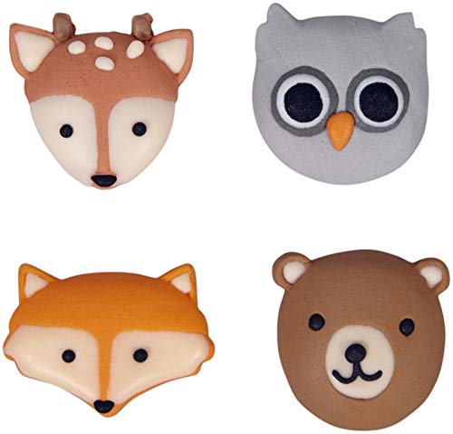 Food Items Icing Decorations, Camping Adventures-Woodland Animals