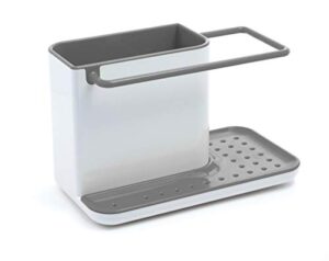 joseph joseph caddy sink area organiser, white/grey, 13.5 x 20 x 11.5 cm