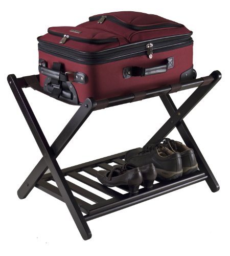 Winsome 92436 Luggage Rack with Shelf