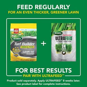 Scotts Turf Builder Weed and Feed 3; Covers up to 5,000 Sq. Ft., Fertilizer, 14.29 lbs.