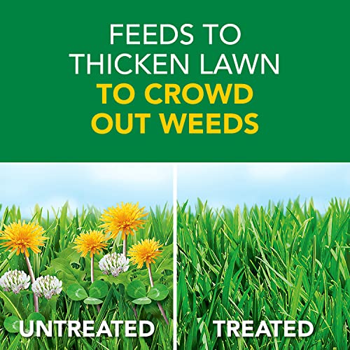 Scotts Turf Builder Weed and Feed 3; Covers up to 5,000 Sq. Ft., Fertilizer, 14.29 lbs.