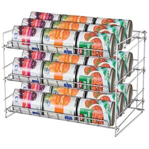 better houseware 1448.6 can rack organizer, chrome