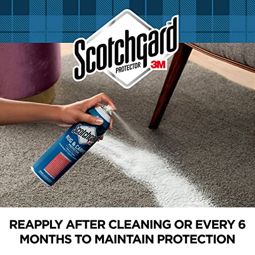 Scotchgard Rug & Carpet Protector, 17 Ounces, Blocks Stains, Makes Cleanup Easier