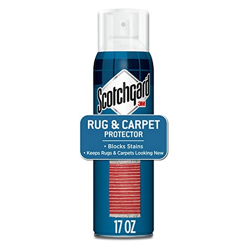 Scotchgard Rug & Carpet Protector, 17 Ounces, Blocks Stains, Makes Cleanup Easier