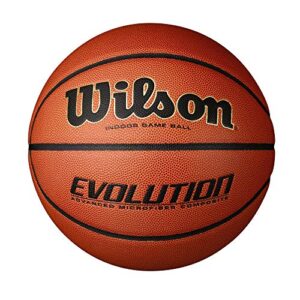 wilson evolution game basketball – game ball, size 7 – 29.5″