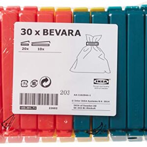 Ikea Bevara Bag Sealing Clips 30 Pack