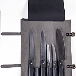 Chefs Professional Knife Roll Bag Durable Safe Knife Roll Knife Carrying Case with Handle Portable Knife Bags For Chefs Knife Roll or Tool Pouch, Knife bag only