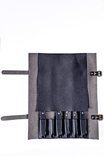 Chefs Professional Knife Roll Bag Durable Safe Knife Roll Knife Carrying Case with Handle Portable Knife Bags For Chefs Knife Roll or Tool Pouch, Knife bag only