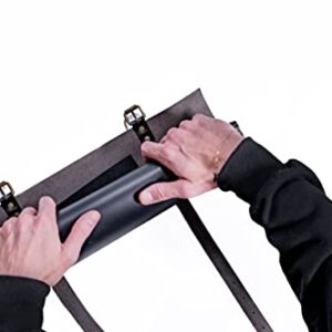 Chefs Professional Knife Roll Bag Durable Safe Knife Roll Knife Carrying Case with Handle Portable Knife Bags For Chefs Knife Roll or Tool Pouch, Knife bag only