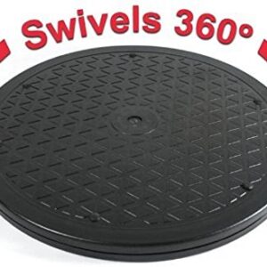 1 X 10" Rotating Turntable - Lazy Susan - 65 Lbs Capacity