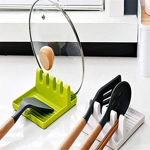 DRNKS Pot Lid Rack Spoon Rack Pot Lid Rack Shelves Container Tableware Rack Lid Lifter Pan Lid Monkey Business Lid Pot Lid Pot Rack Set Suitable for Kitchen