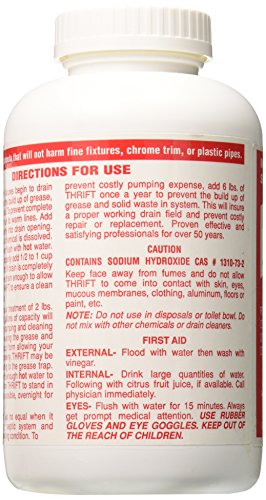 Thrift Marketing GIDDS-TY-0400879 Drain Cleaner 2 lb , White