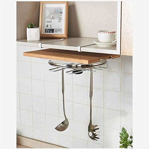 DRNKS Pot Cover Rack Spoon Rack Shelf Storage Box Storage Rack Bracket Spoon Rack Kitchen Tools Suitable for Kitchen