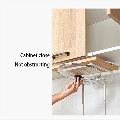 DRNKS Pot Cover Rack Spoon Rack Shelf Storage Box Storage Rack Bracket Spoon Rack Kitchen Tools Suitable for Kitchen