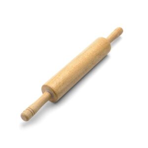 farberware classic wood rolling pin, 17.75-inch, natural