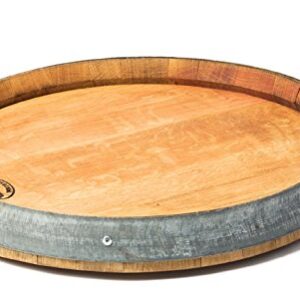 MGP Wine Barrel Head Lazy Susan