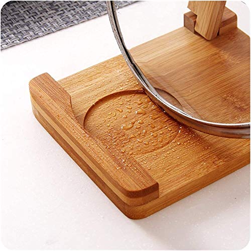 DRNKS Pot Lids Holder Storage Rack Pan Cover Lid Spoon Rest Stand Spoon Holder Shelf Kitchen Accessories Suitable for Kitchen