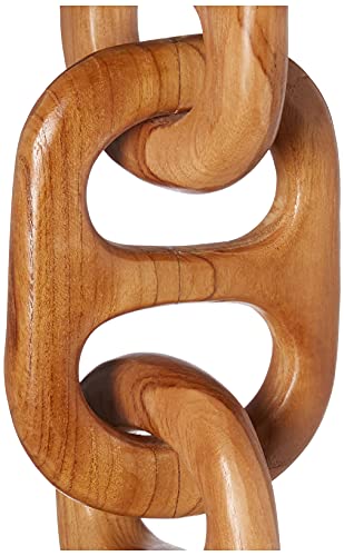 Lazy Susan Dimond Home Hand Carved 5-Link Chain