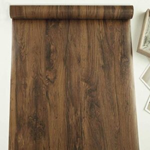 Faux Wood Grain Contact Paper Self Adhesive Vinyl Self Adhesive Shelf Liner Drawer Furniture Countertop Cabinet Sticker 16" x 78.7"