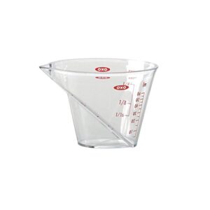 oxo good grips mini angled measuring cup, 2 oz capacity