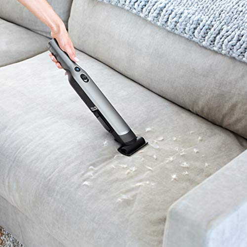 Shark WV201 WANDVAC Handheld Vacuum, Lightweight at 1.4 Pounds with Powerful Suction, Charging Dock, Single Touch Empty and Detachable Dust Cup