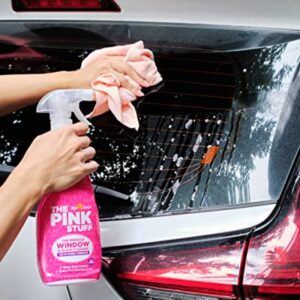 Stardrops - The Pink Stuff - The Miracle Multi-Purpose Spray, Window & Glass Cleaner, and Bathroom Foam Spray Bundle (1 Multi-Purpose Spray, 1 Window & Glass Cleaner, 1 Bathroom Foam Spray)