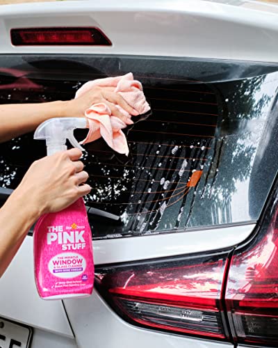 Stardrops - The Pink Stuff - The Miracle Multi-Purpose Spray, Window & Glass Cleaner, and Bathroom Foam Spray Bundle (1 Multi-Purpose Spray, 1 Window & Glass Cleaner, 1 Bathroom Foam Spray)