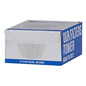 BUNN 8-12 Cup Coffee Filters, 6 each, 100ct