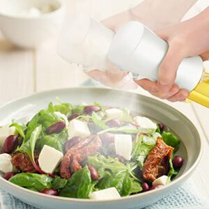 Oil Sprayer for Cooking, 200ml Glass Olive Oil Sprayer Mister, Olive Oil Spray Bottle, Kitchen Gadgets Accessories for Air Fryer, Canola Oil Spritzer, Widely Used for Salad Making, Baking, Frying, BBQ