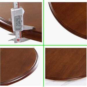 Round Wooden Turntable, 24-44inch, For Kitchen Dining Table, Rotating Serving Tray, Heavy Duty Lazy Susan, Not Hurt The Hands