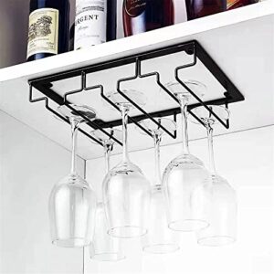 Household Wine Glass Rack, Wine Cabinet Goblet Rack, Wine Glass Rack, Wine Rack Hanging Rack (3 Rows 1 Pack)