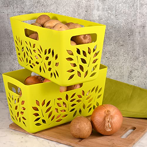 Hutzler Pantry Basket, Green