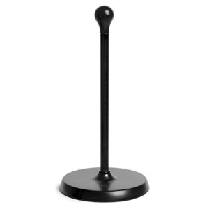 umbra dewdrop paper towel holder, black