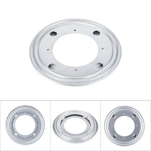 Rotating Swivel Plate, Galvanized Lazy Susan Rotating Turntable Ball Bearing Swivel Plate for Kitchen (8 inch-Silver)